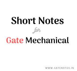 GATE Mechanical Toppers Handwritten Notes For GATE 2022